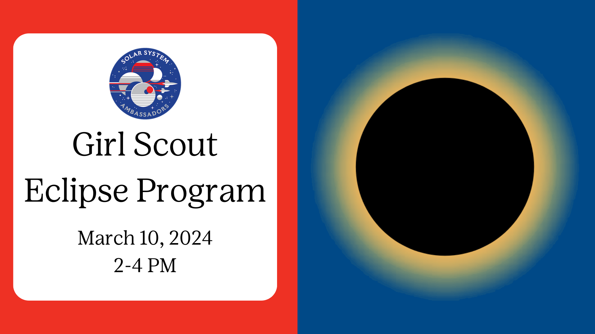 Eclipse 2024 Girl Scout Event